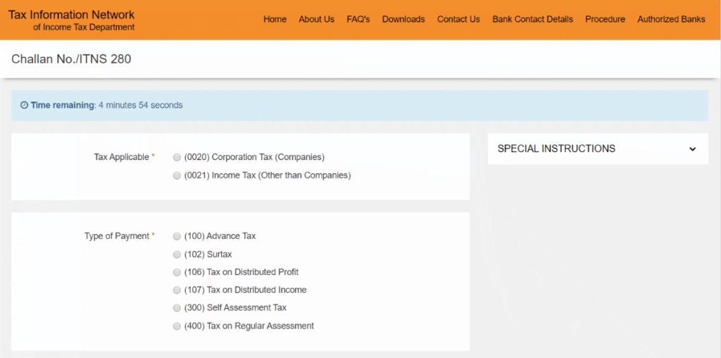 How to pay Income Tax Online in - Fintistic