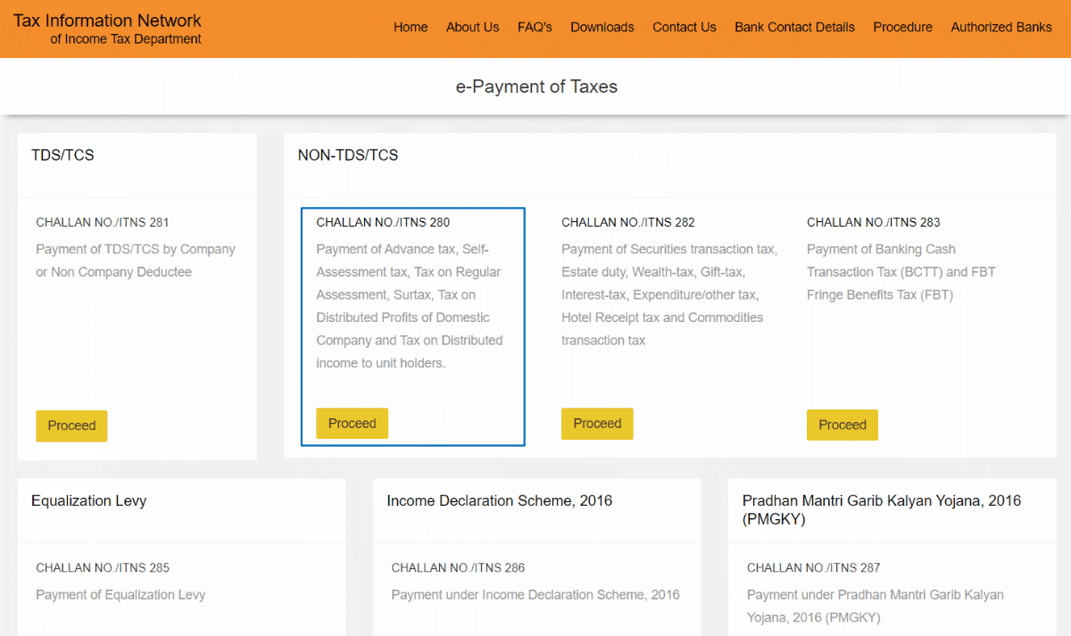 How to pay Income Tax Online in - Fintistic