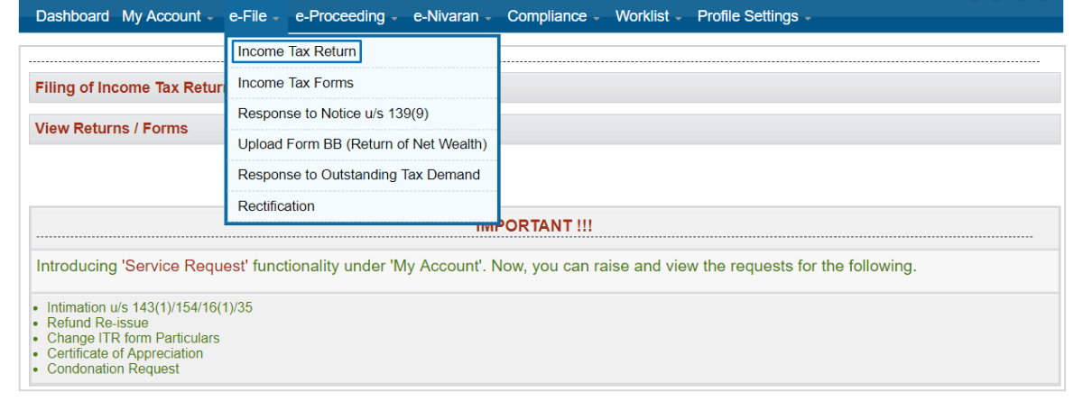 How to eFile Income Tax Return through NetBanking [ - Fintistic