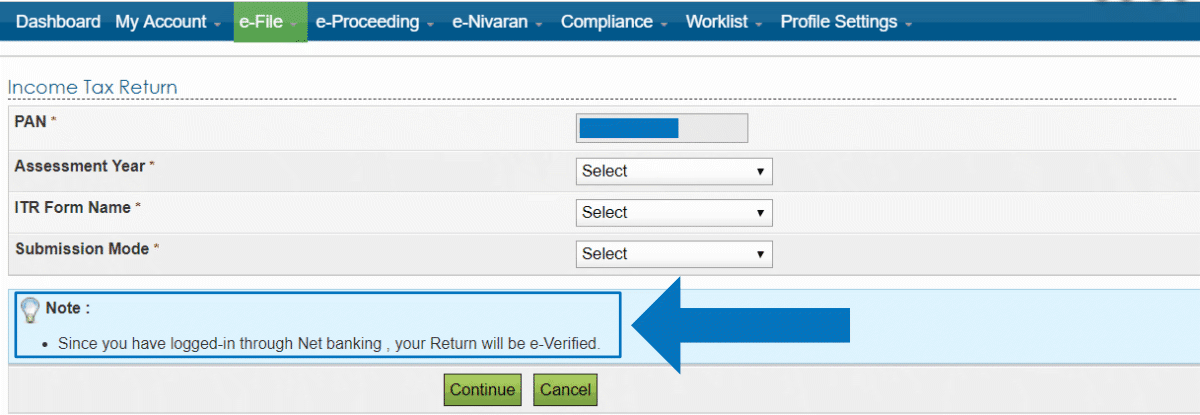 How to eFile Income Tax Return through NetBanking [ - Fintistic